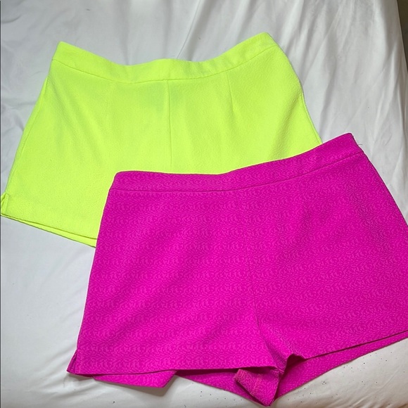 Skies Are Blue | Shorts | Vibrant Womens Shorts Set Neon Pink And ...